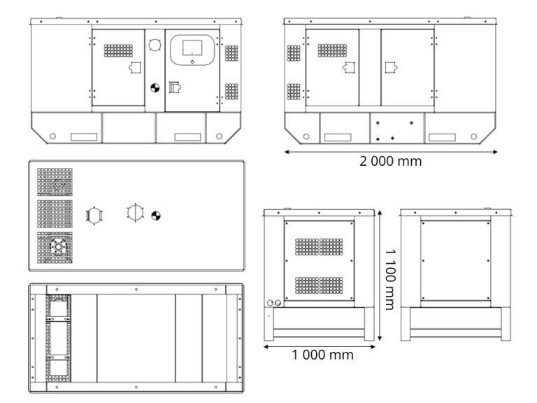 13,8 kVA Diesel generator Panther